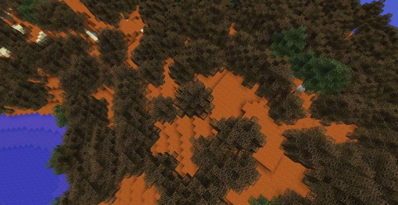 The Desert Forests of The Miscellanious Minecraft Map Minecraft Map