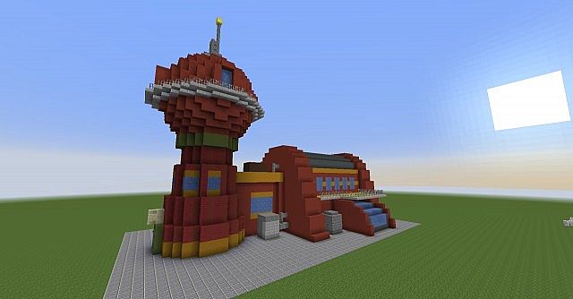 Futurama: Planet Express Minecraft Map