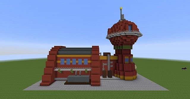 Futurama: Planet Express Minecraft Map