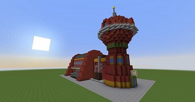 Futurama: Planet Express Minecraft Map