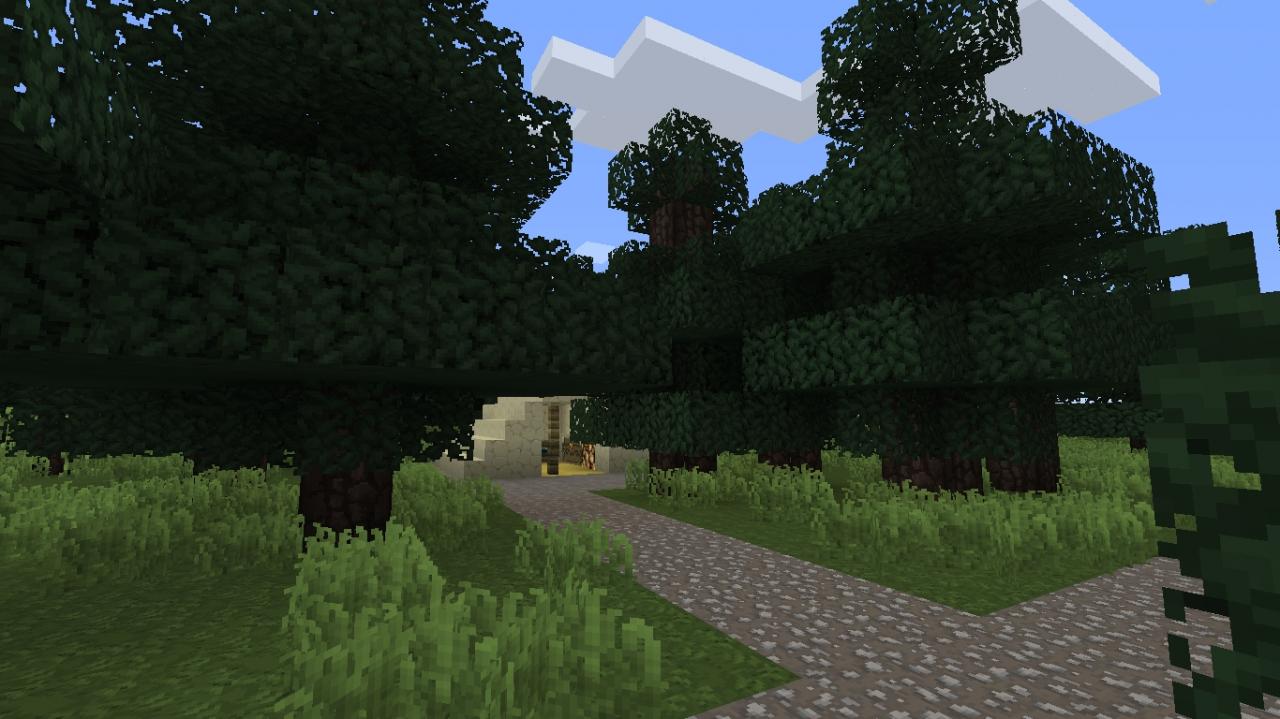 The Woods Cabin Minecraft Map