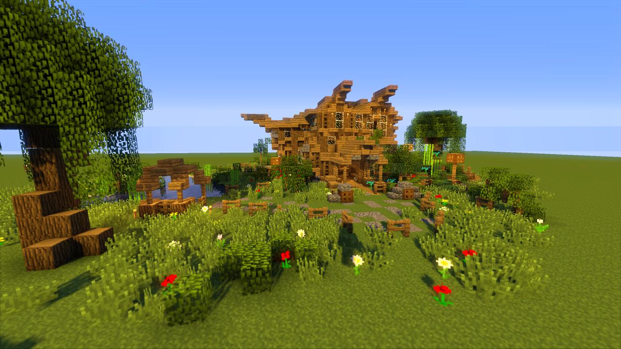 Detailed house build Minecraft Map