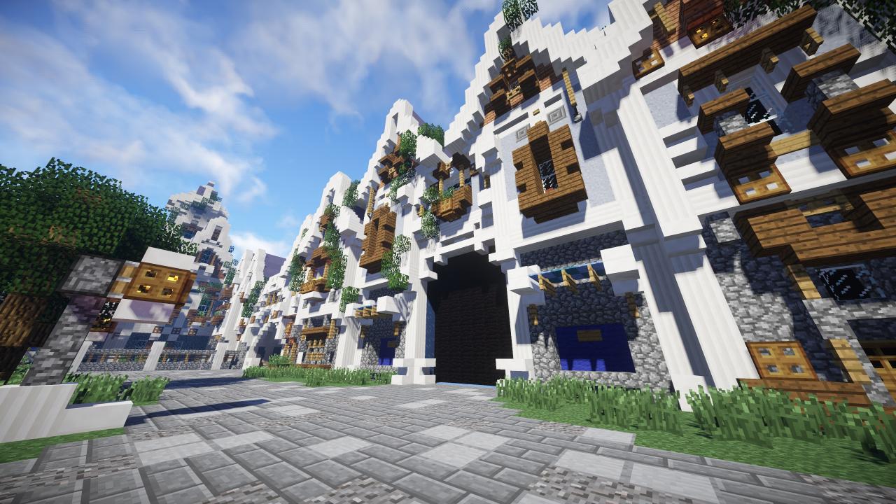 | Emporium | A Server Spawn Minecraft Map