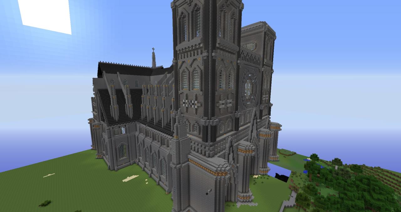 French Gothic Cathedral Minecraft Map