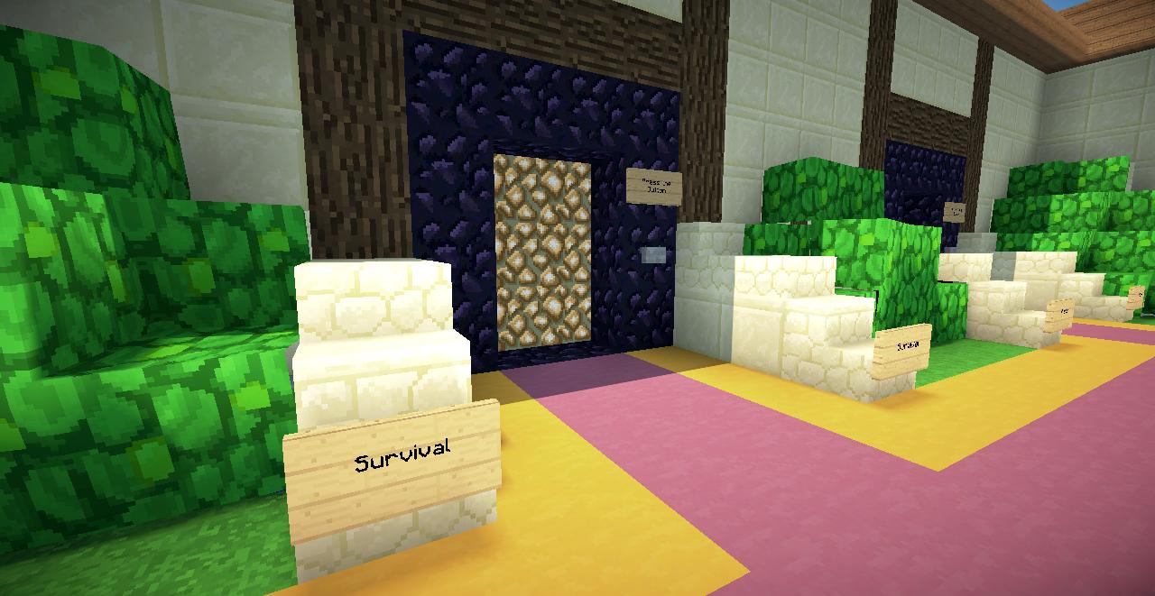 Warp Room Minecraft Map