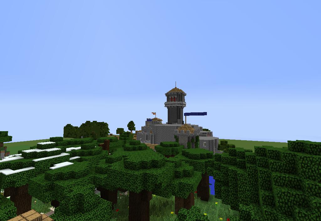 ~ Village with Castle Minecraft Map