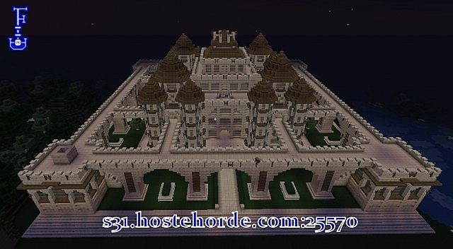 QUARTZ MANSION Minecraft Map