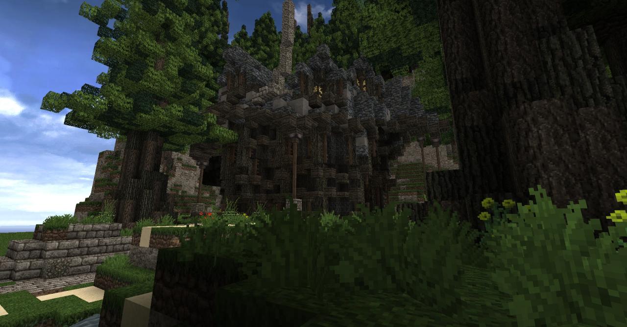 Hilltop Hoodlands House #1 Series Minecraft Map