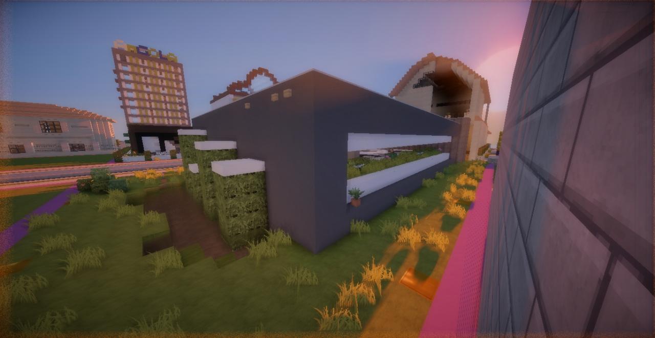 FLOW || Modern House Minecraft Map