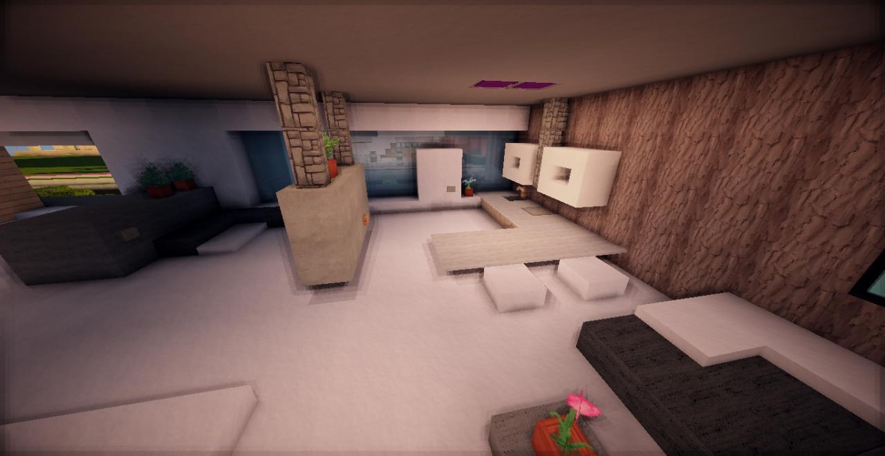 FLOW || Modern House Minecraft Map