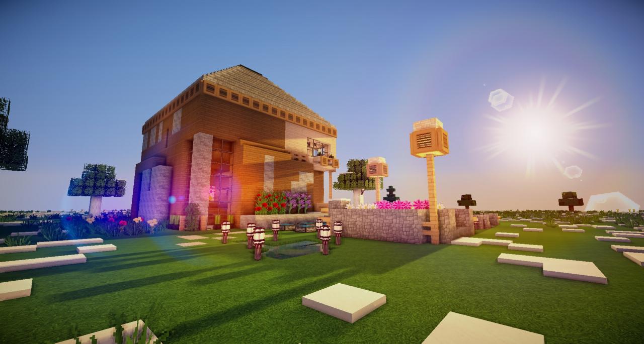 [Modern] Paradise House Minecraft Map