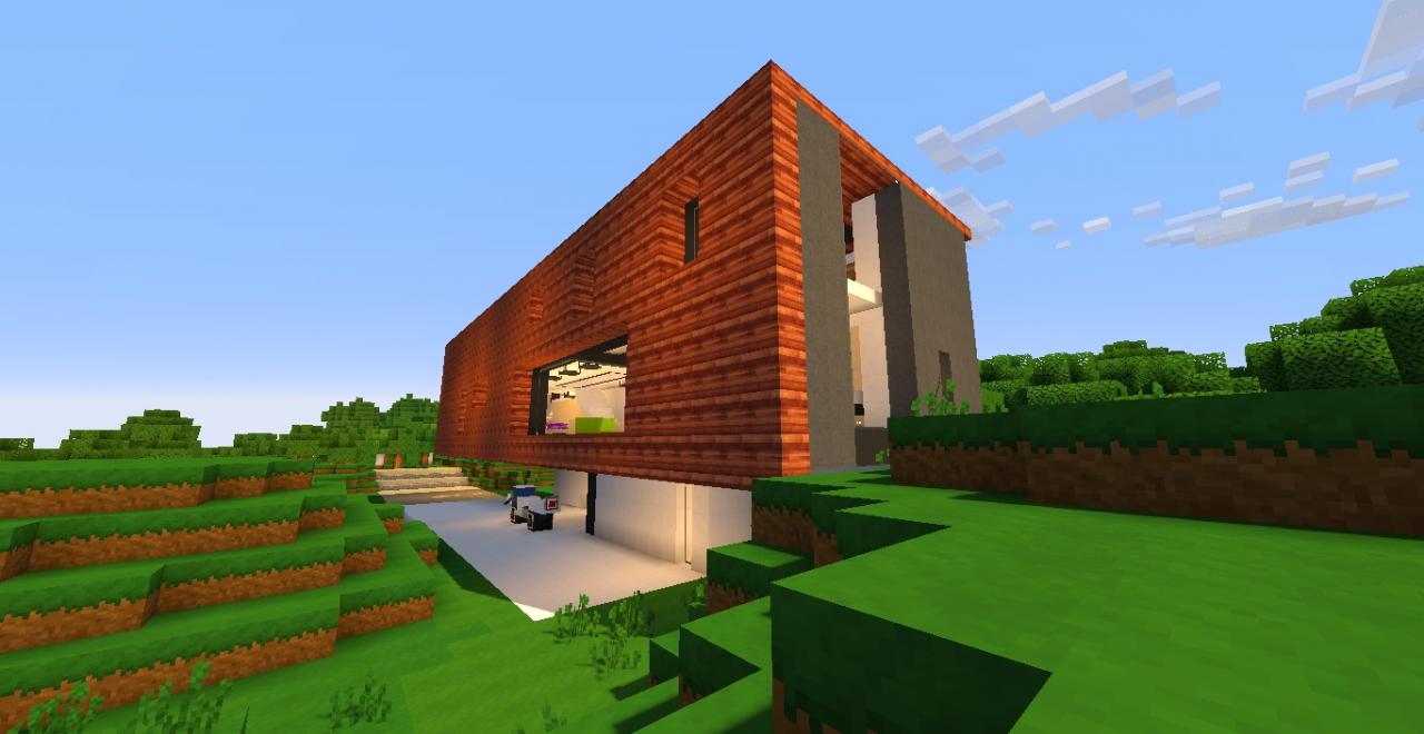 [ Pillar ] - A retro house design Minecraft Map