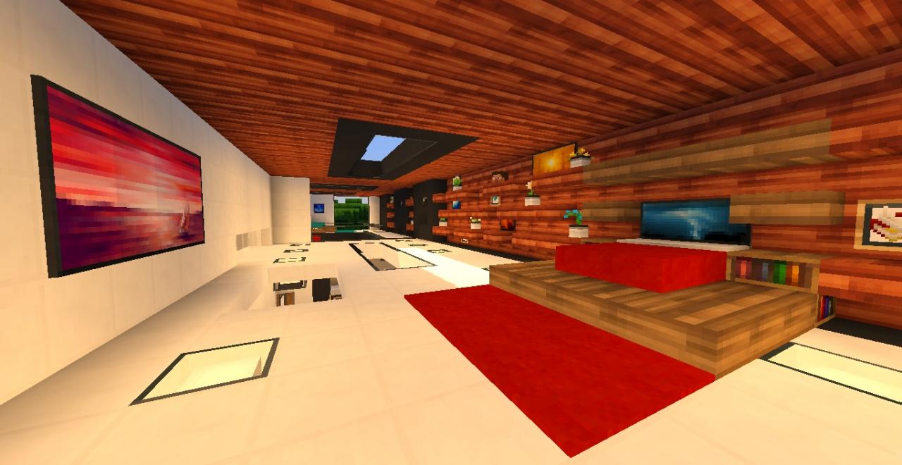 [ Pillar ] - A retro house design Minecraft Map