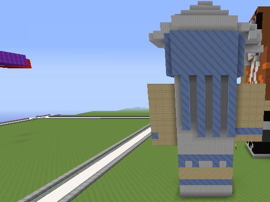 Squid Girl Statue Minecraft Map