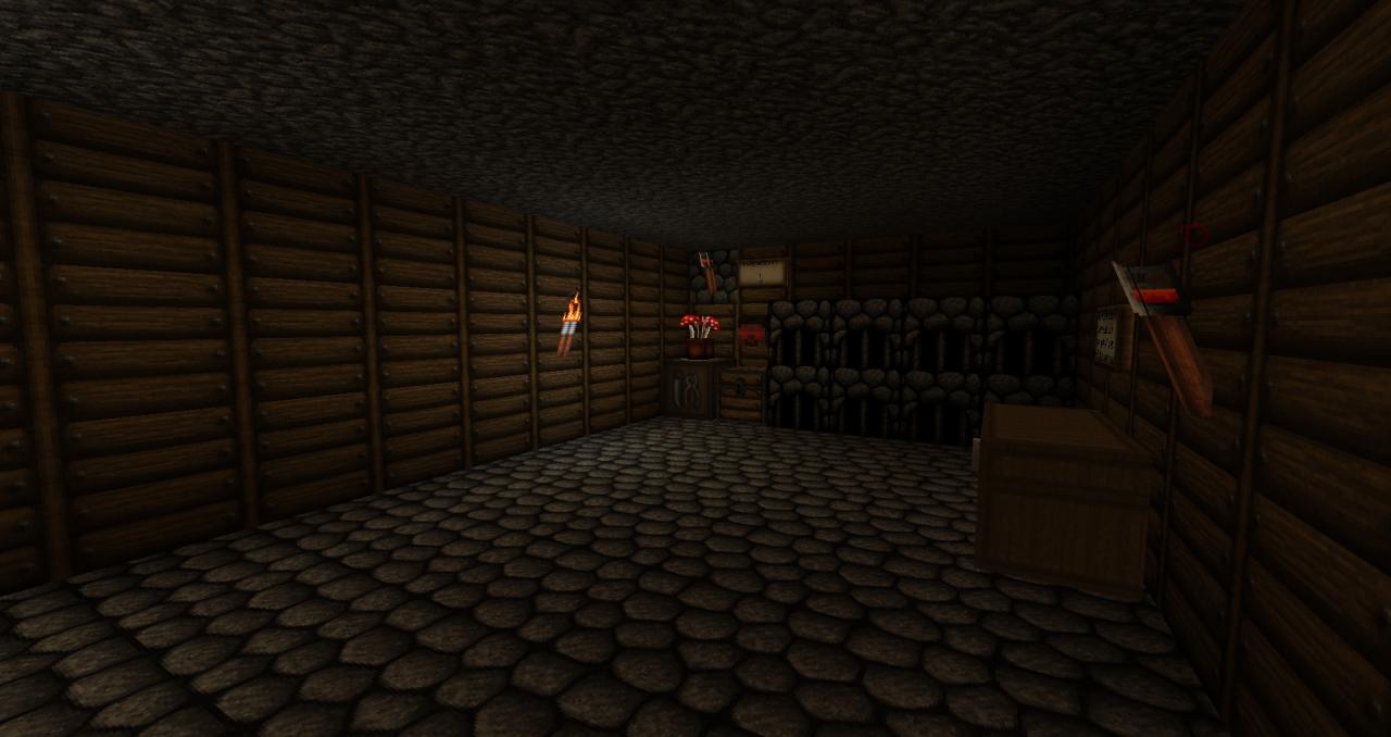 PVP Underground Base Minecraft Map