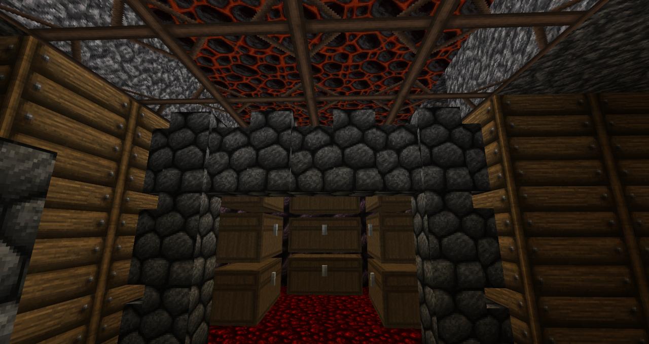 PVP Underground Base Minecraft Map