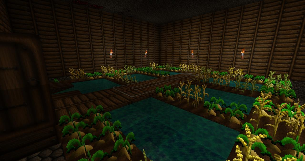 PVP Underground Base Minecraft Map