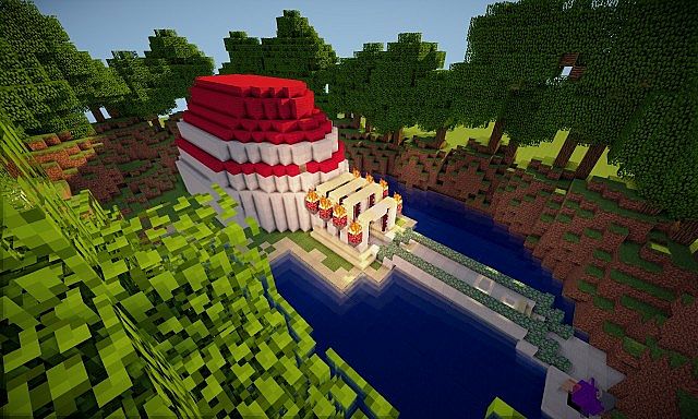 Quartz Temple | Server Spawn Minecraft Map