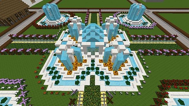my flower garden Minecraft Map