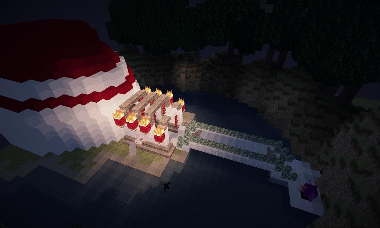 Quartz Temple | Server Spawn Minecraft Map
