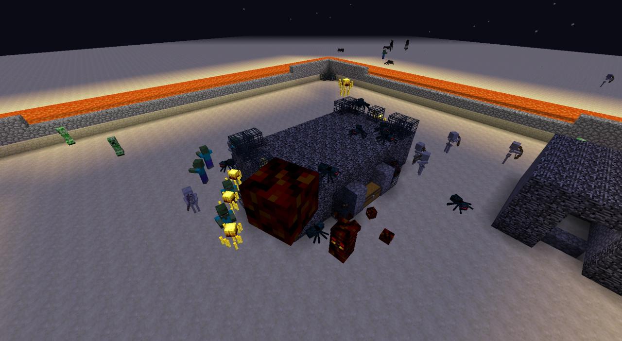 Monster Arena (Challenge) Minecraft Map