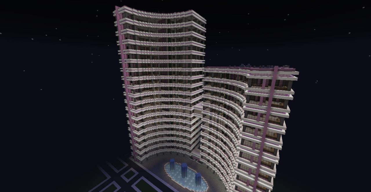 Skyscraper Hotel Minecraft Map