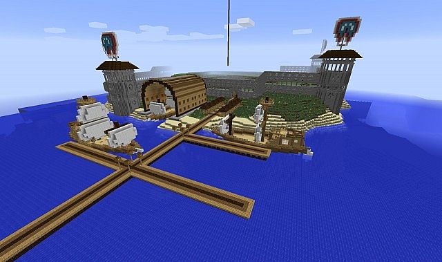Castle Island Minecraft Map