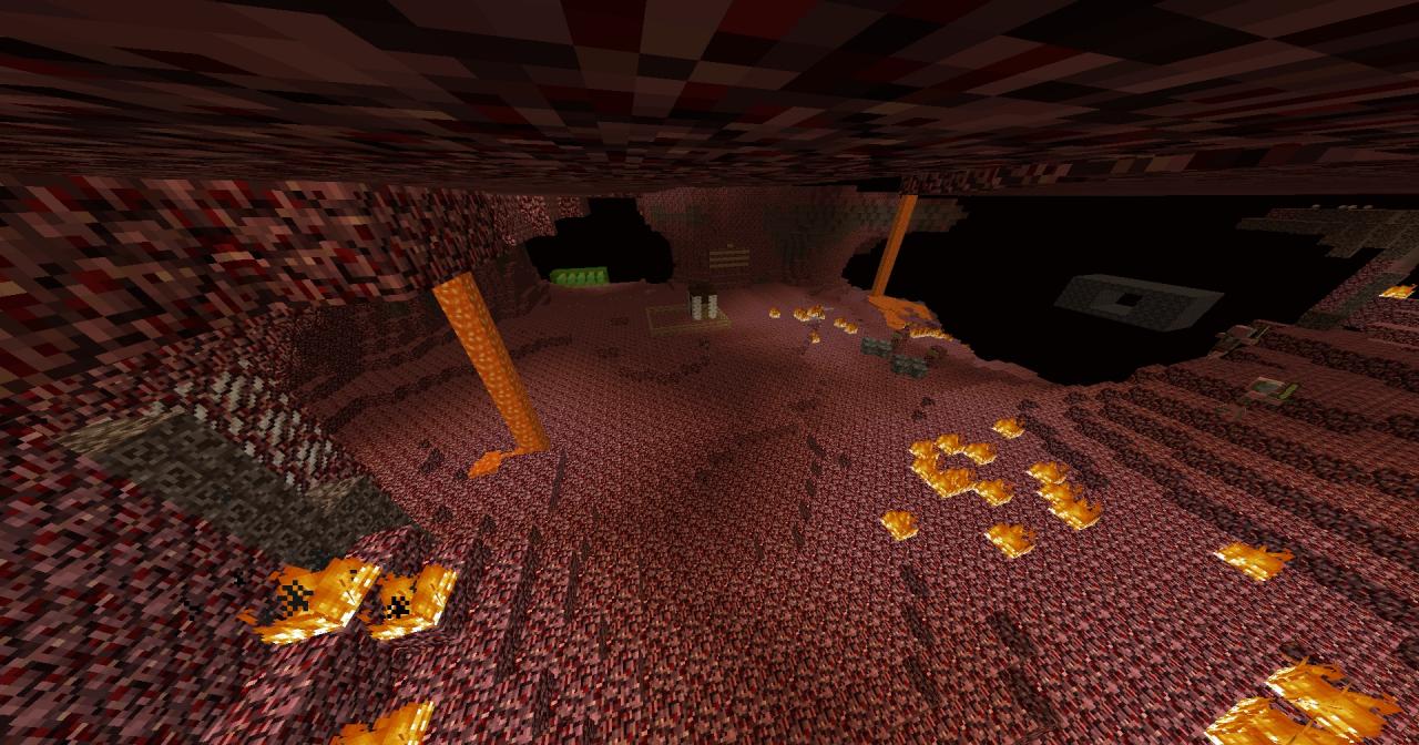 Nether Survival Minecraft Map