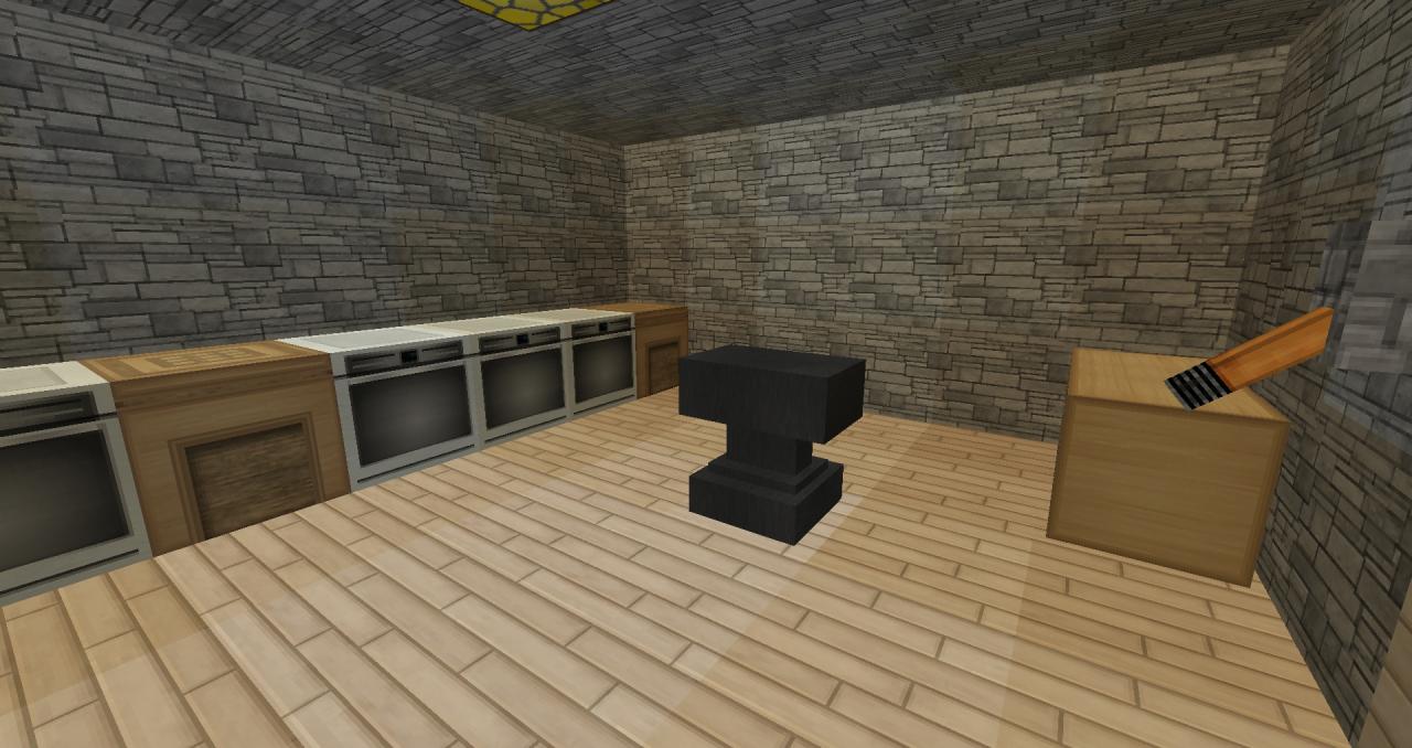 Modern house (Survival mode map) Minecraft Map