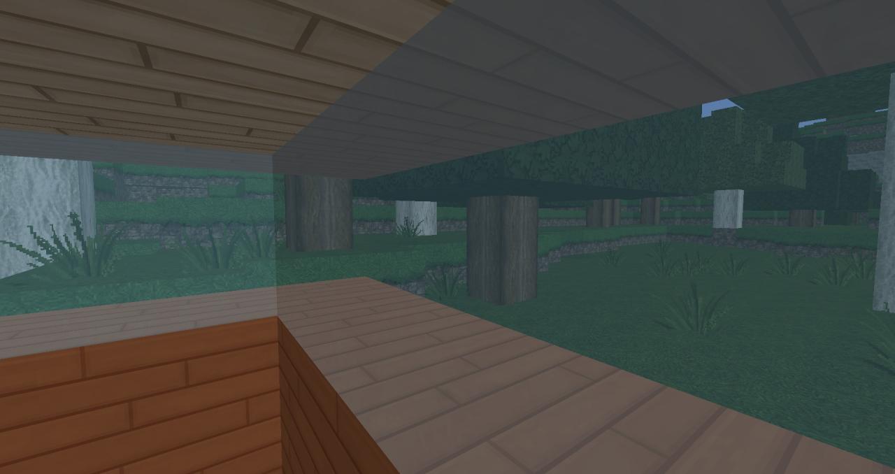 Modern house (Survival mode map) Minecraft Map