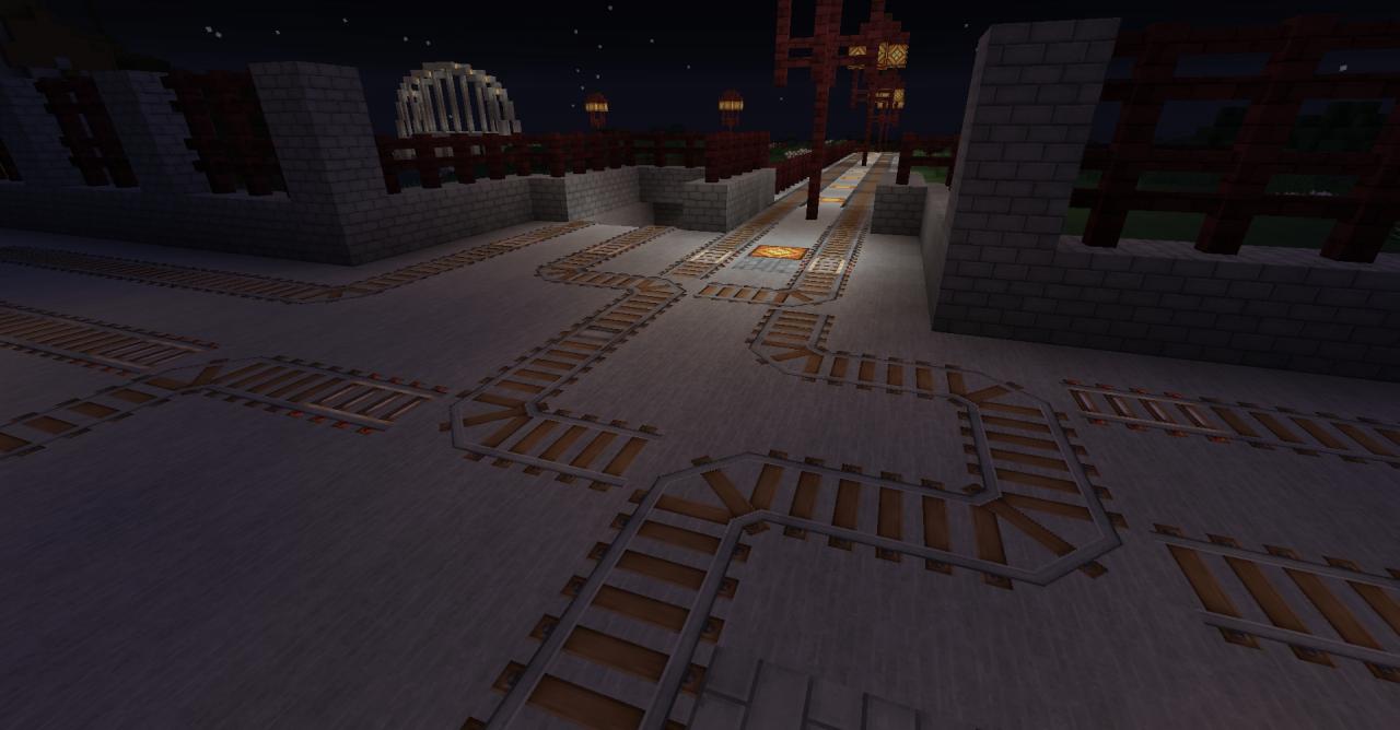 Train station Minecraft Map