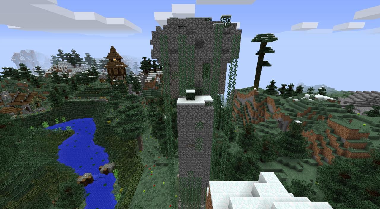 Ruin Statue Minecraft Map