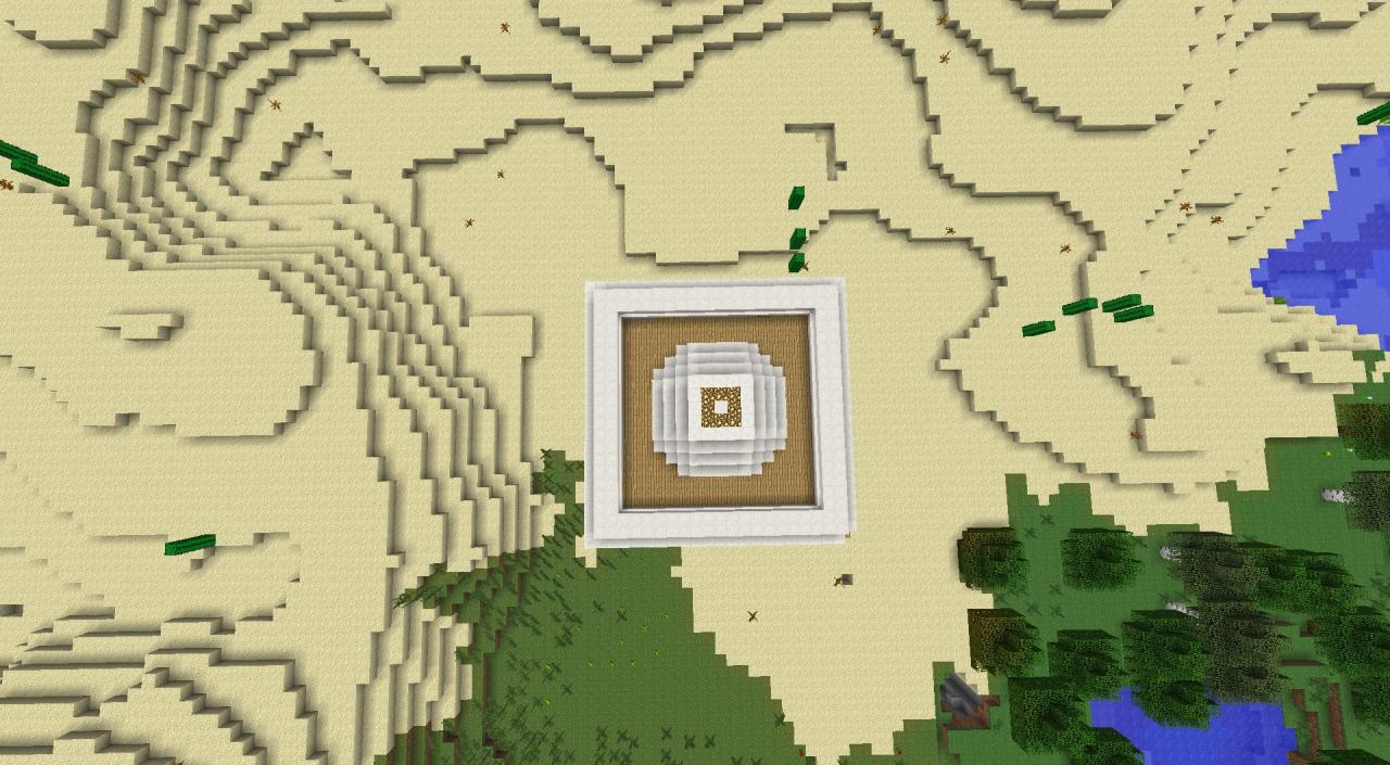 Small Factions Spawn (With Shop) Minecraft Map