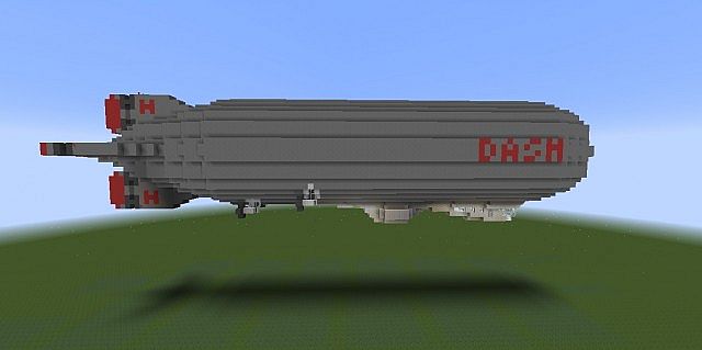 Dash-Class Airship Minecraft Map
