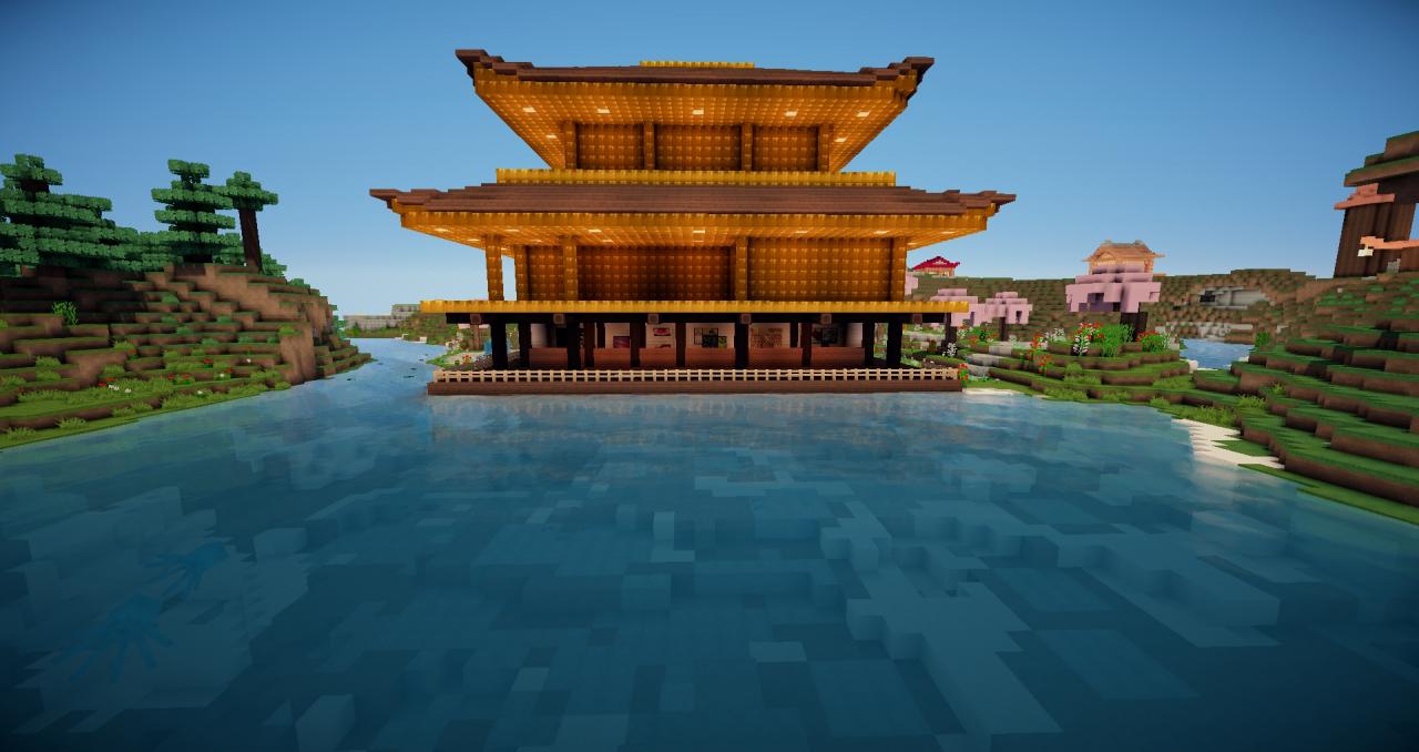 The Golden Pavilion Minecraft Map