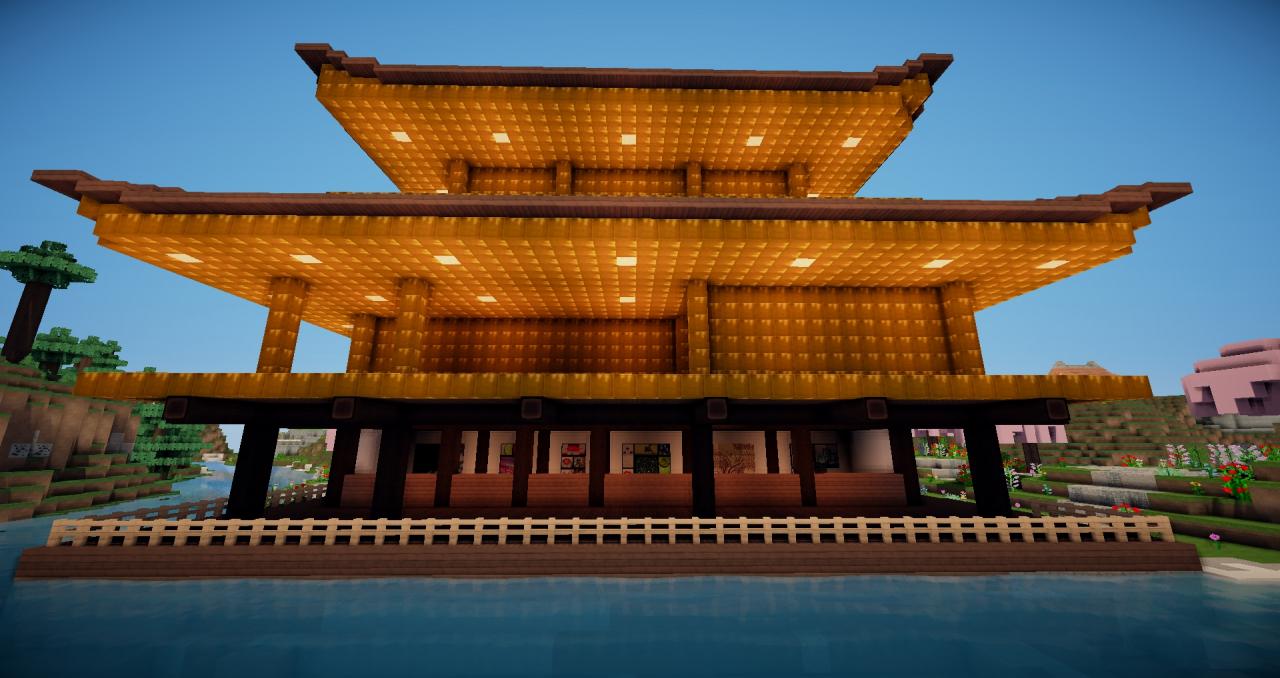 The Golden Pavilion Minecraft Map