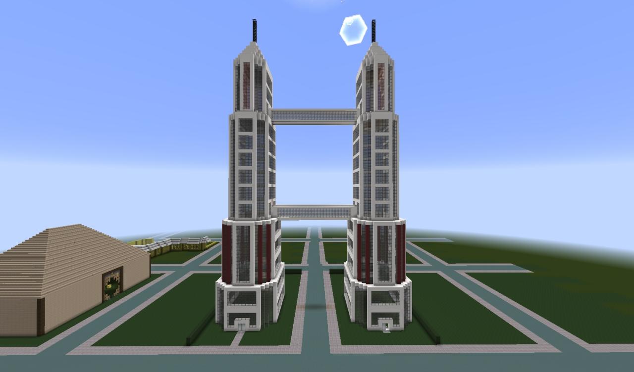 Twin Towers Minecraft Map