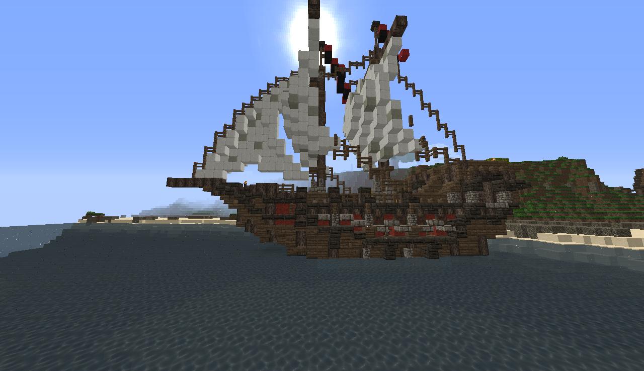 Dargon Caravel Ship Minecraft Map