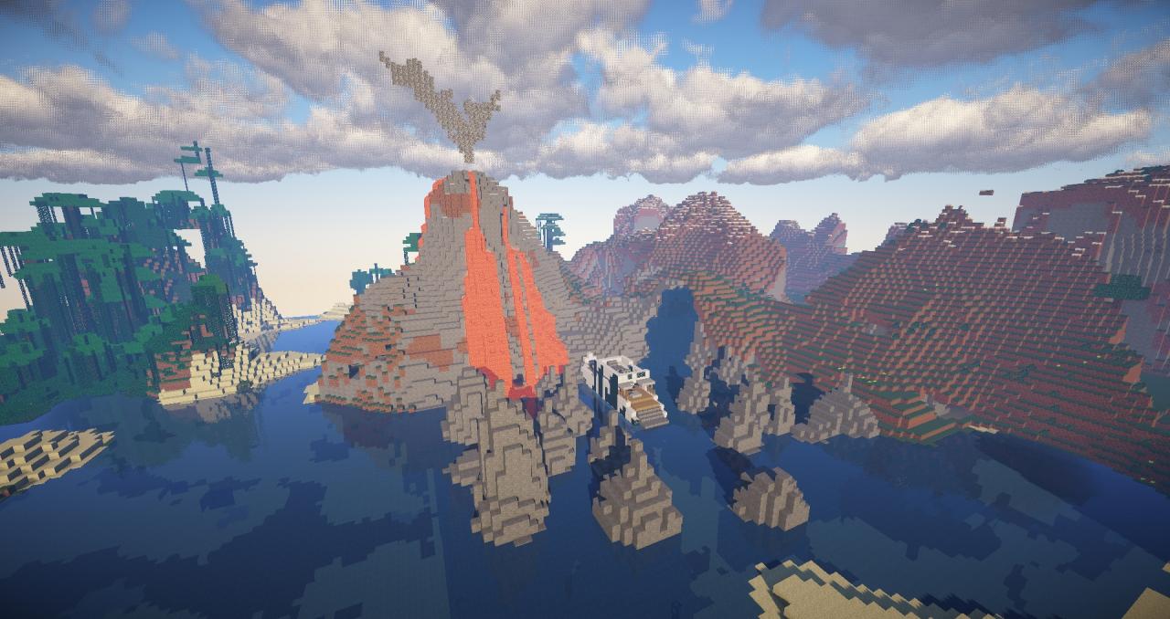 [Adv/Surv] The Uncharted Island - Minecraft Map! Minecraft Map