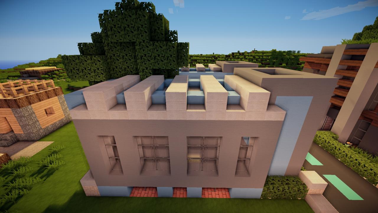 16x16 Amazing Modern House ~DOWNLOAD~ Made by Hardwell Minecraft Map