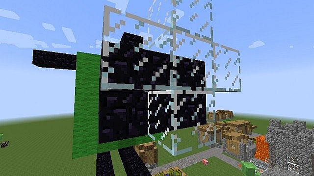 Basic Mini-Helicopter Minecraft Map