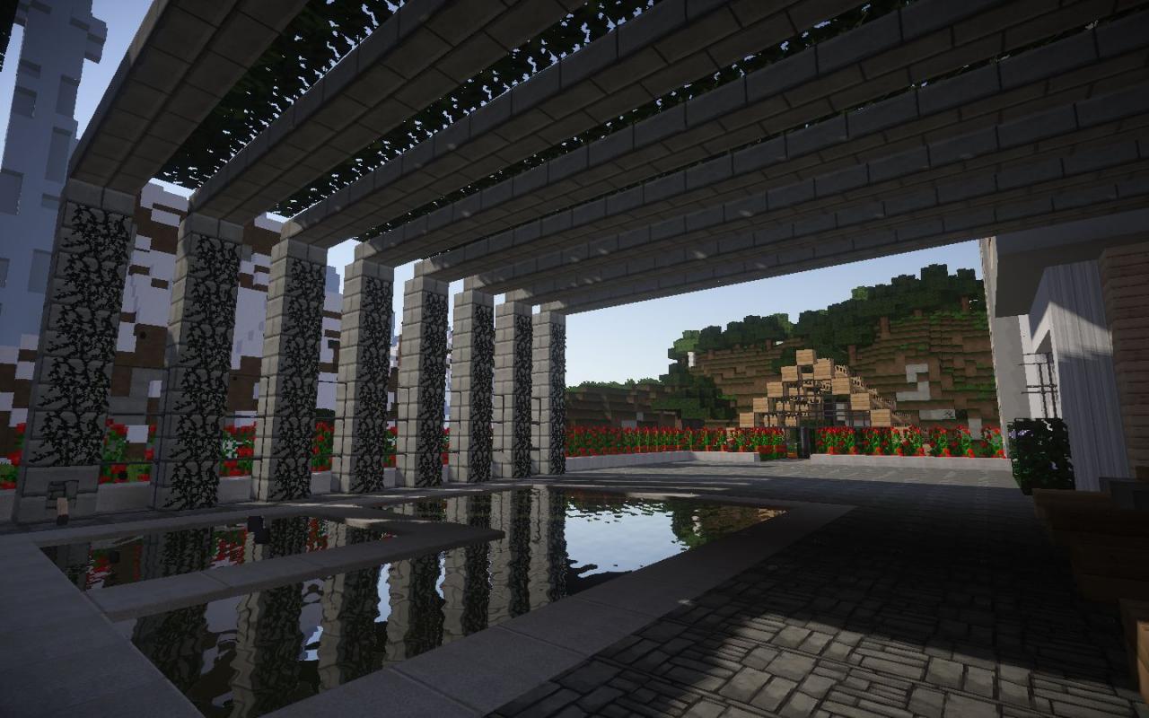 ~ slanted ~ modern build Minecraft Map