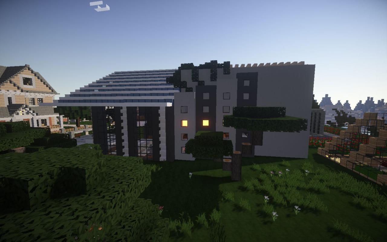 ~ slanted ~ modern build Minecraft Map