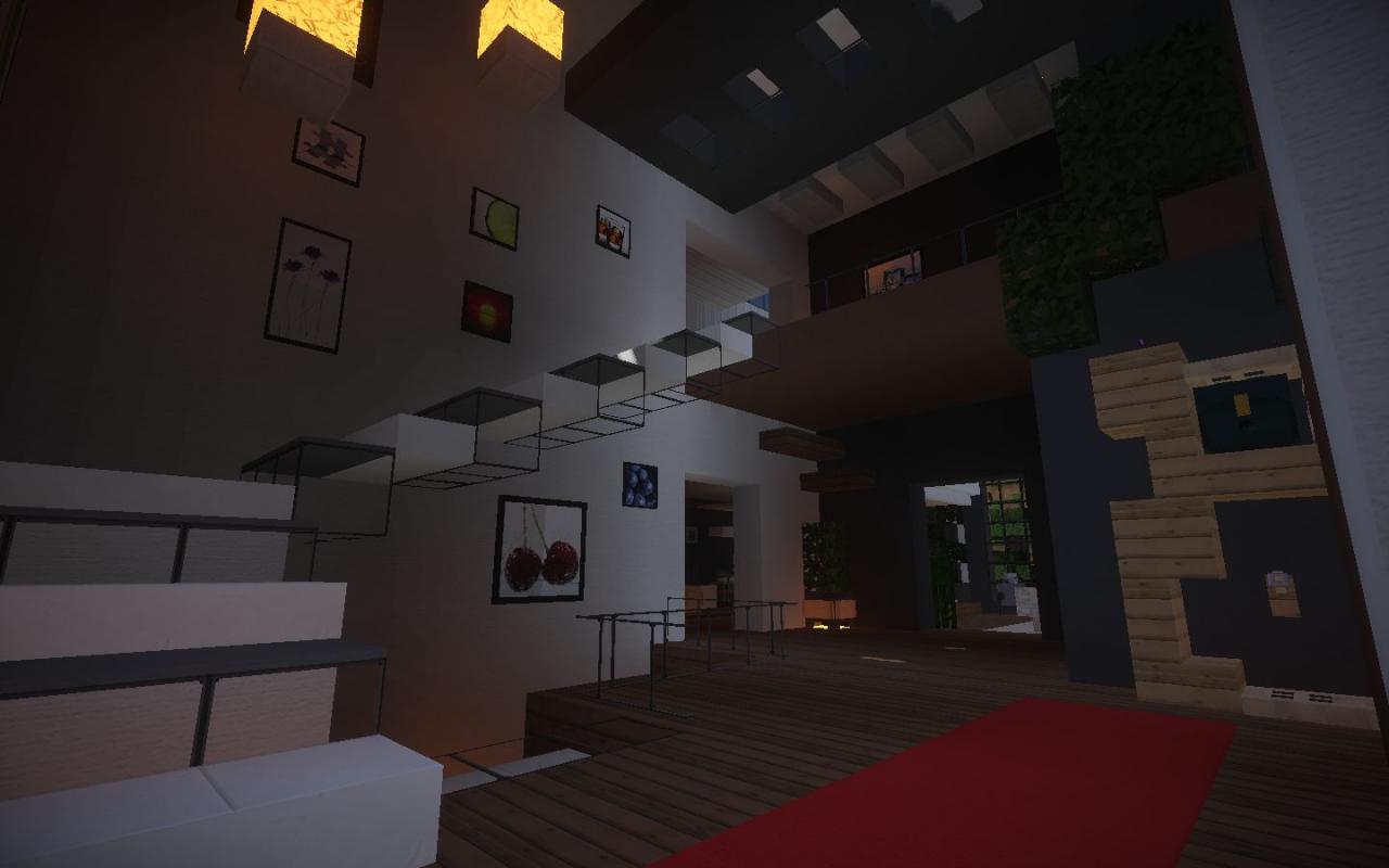 ~ slanted ~ modern build Minecraft Map