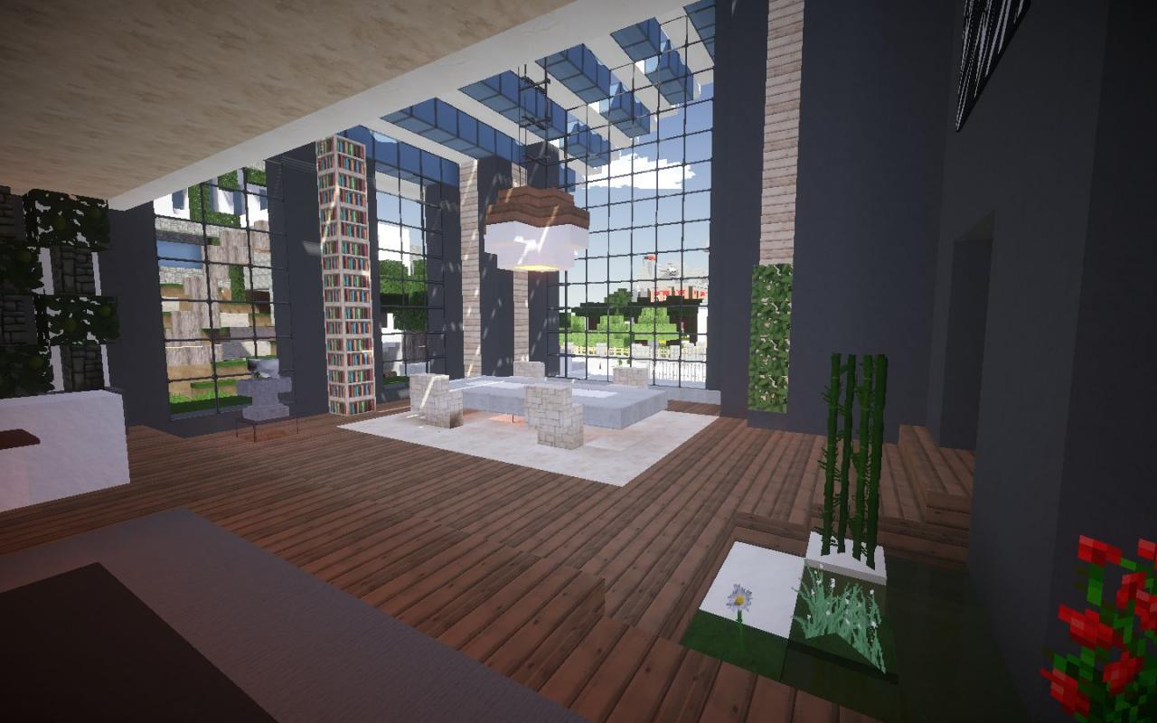 ~ slanted ~ modern build Minecraft Map