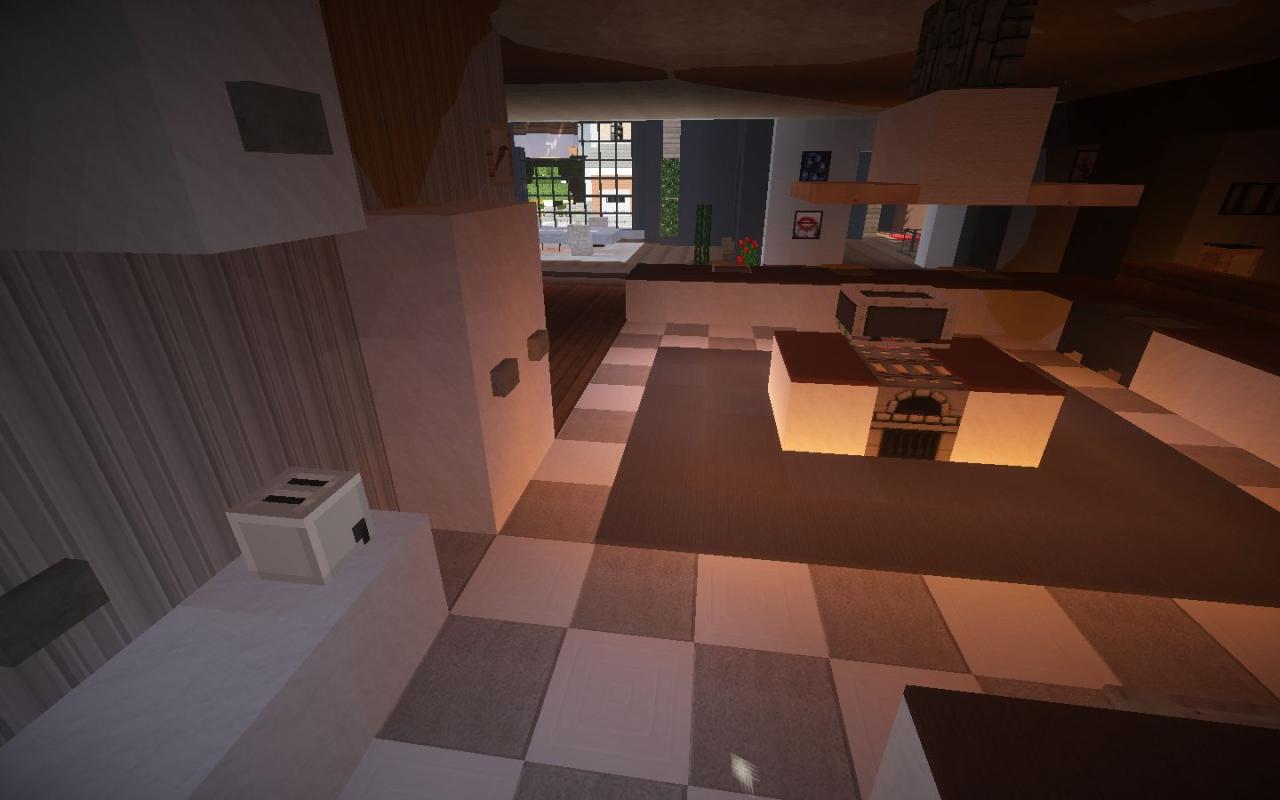 ~ slanted ~ modern build Minecraft Map