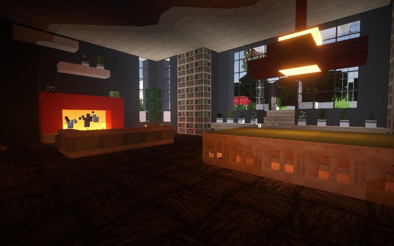 ~ slanted ~ modern build Minecraft Map