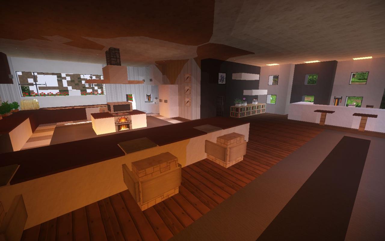 ~ slanted ~ modern build Minecraft Map