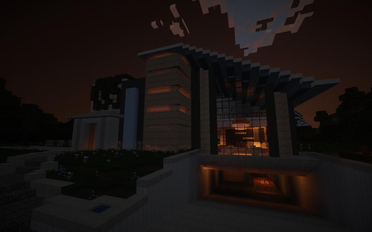 ~ slanted ~ modern build Minecraft Map