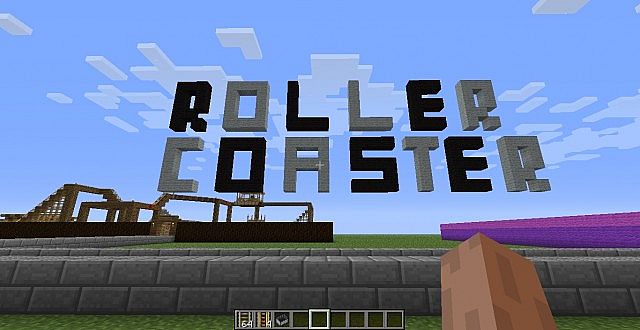 Roller Coaster Park Minecraft Map